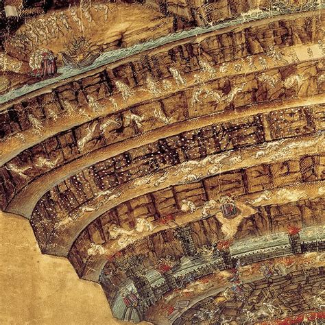 La Mappa Dellinferno By Botticelli Mamoc