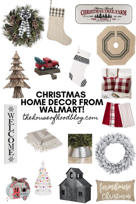 Christmas Home Decor From Walmart
