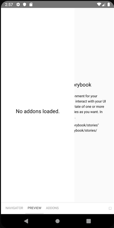 Storybook Doesnt Work With React Native 061 · Issue 8613