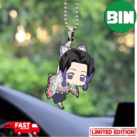 Cute Anime Demon Slayer Shinobu Kocho Christmas Tree Decorations Ornament Binteez