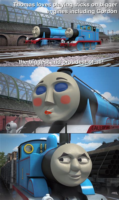 Thomas The Cheeky Engine By The Arc Minister On Deviantart