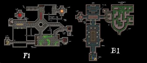 Royal Crypt Dungeon Map By Alecm On Deviantart