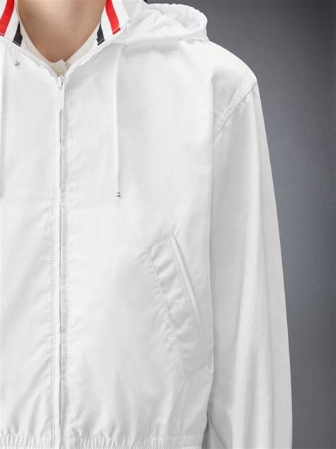 Nylon Tech Track Jacket And Thom Browne