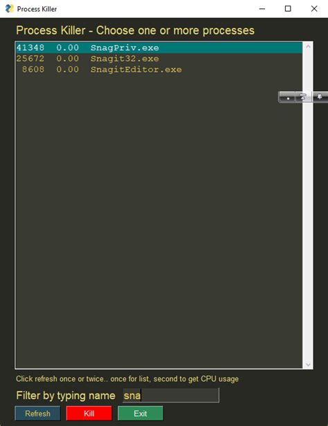Index PySimpleGUI Documentation