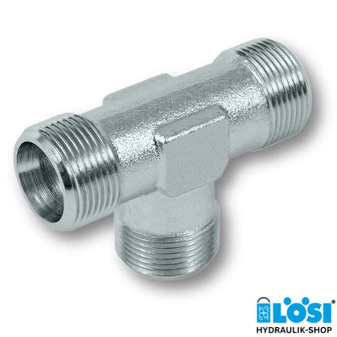 Hydraulic T Piece Metric 12l Now In LÖsi Hydraulic Shop