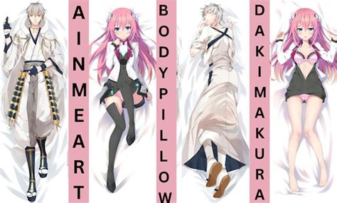 Design Dakimakura Body Pillow Anime Art Nsfw Fanart Vtuber Original