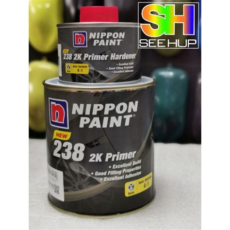 Nippon 2k Primer Grey 238 Car Motor 2k Undercoat Shopee Malaysia