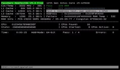 Display Ddr5 Memory Modules Temperature · Issue 302 · Memtest86plusmemtest86plus · Github