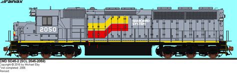 Sbd 2050 Ex Scl Emd Sd45 2 By Nlw202080svibes On Deviantart
