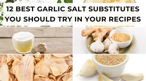 12 Best Garlic Salt Substitutes You Can Try Foodandkitchenappliances