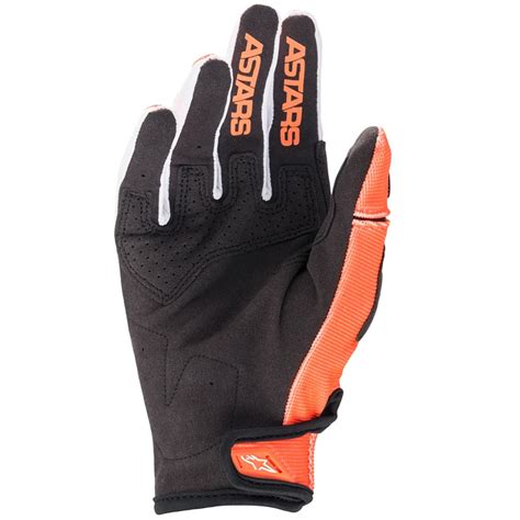 Alpinestars Techstar Motocross Gloves Orangeblack Go Mx