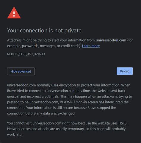 Universeodon Ssl Issues Rmastodon