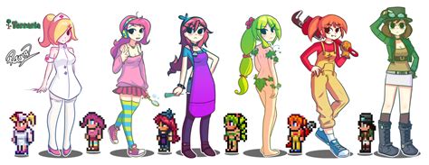 Terraria Zoologist Fanart Emsekflolcom