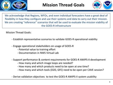 Ppt Goes R Mission Threads And Operational Viability Satellite Proving Ground Meeting