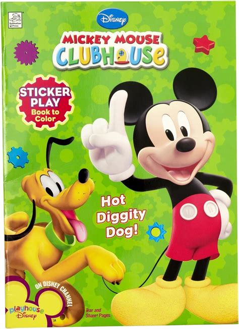 Disney Mickey Mouse Clubhouse Sticker Play Book Toys And Games