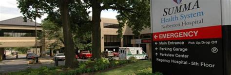 Summa Health Barberton Emergency Department Updated January 2026