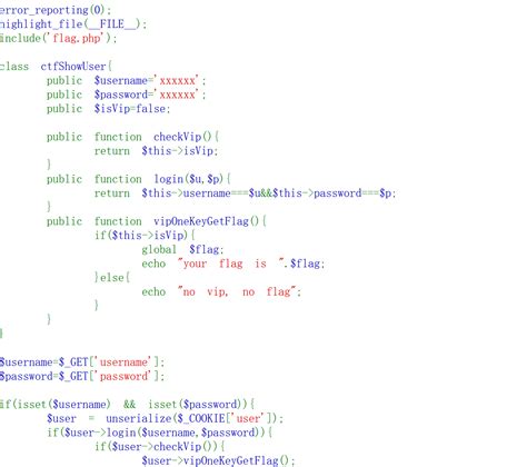 Ctfshow Web入门 反序列化ctfshow反序列化 Csdn博客