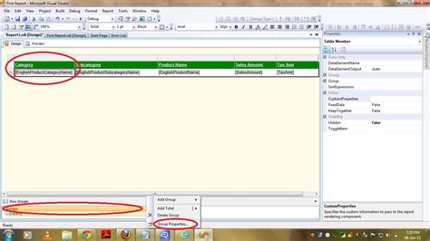 Document Map Property In Ssrs Msbi Guide