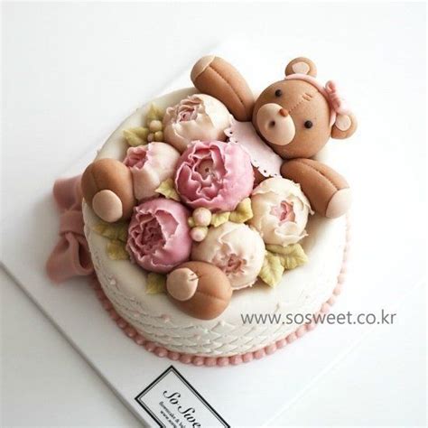 앙금플라워떡케이크 한국어 앙금플라워 케이크