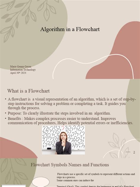 Algorithm In Flowchart Mariegenna Geron Pdf Algorithms Cakes