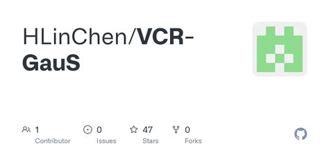 Issues HLinChen VCR GauS GitHub