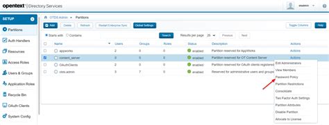 Connect Opentext Content Server With Otds Opentext™ Process