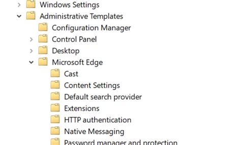 Edge Chromium Group Policy Settings Group Policy Central