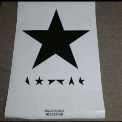 David Bowie Blackstar ポスター 正規ライセンスアイテム メルカリ