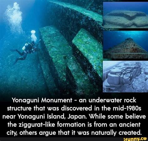 Yonaguni Monument An Underwater Rock Structure That Was Discovered In The Mid 1980s Near