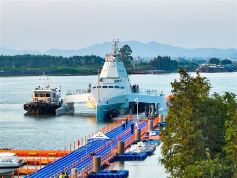 珠海航展 500噸級隱形無人戰艇現身珠海 2129 20241109 兩岸 即時新聞 明報新聞網