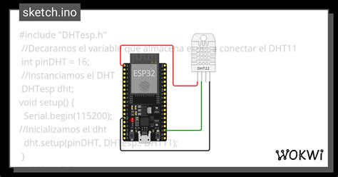 Dht 11 Wokwi Esp32 Stm32 Arduino Simulator