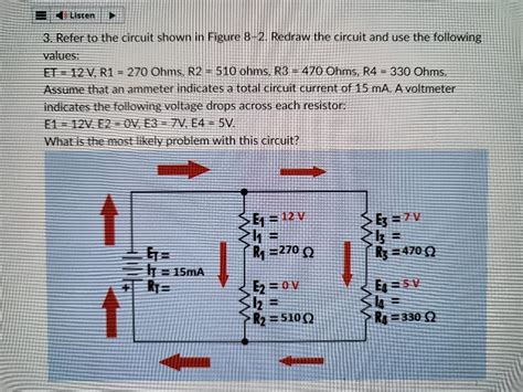 Solved 3 Refer To The Circuit Shown In Figure 8 2 Redraw