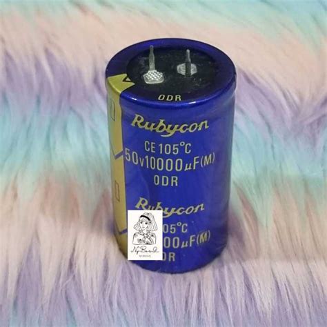 Elco 10000uf 50v Rubycon Biru Lazada Indonesia