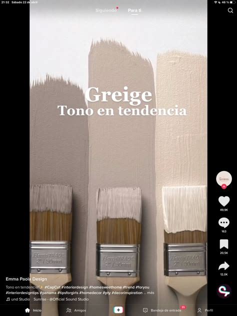 Paleta De Tonos Beige