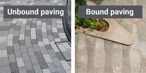 pros and cons of unbound modular paving marshalls