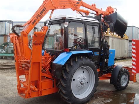 Погрузчик экскаватор грейферный ПЭ Ф 1Б ООО БЕЛОВЕЖЪ