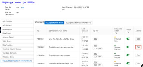 Sql Review Optimization Data Management Alibaba Cloud Documentation Center
