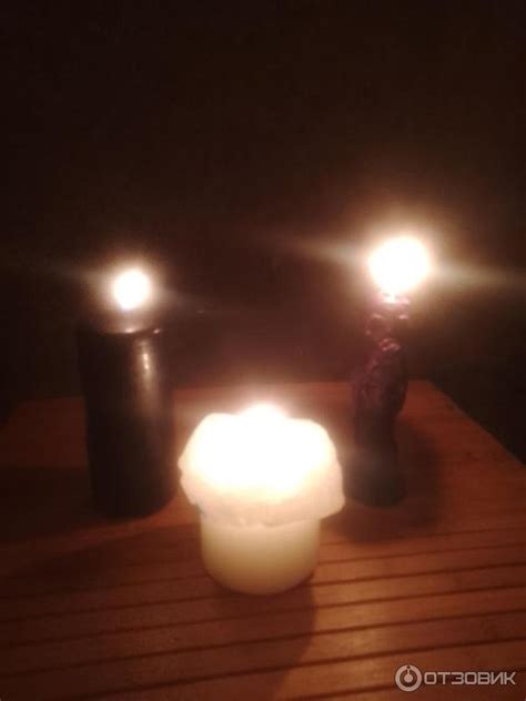 Отзыв о Набор декоративных свечей Омский свечной завод | Хорошая