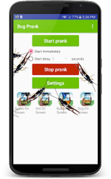 Bugs Run In Phone Simulated For Android Download