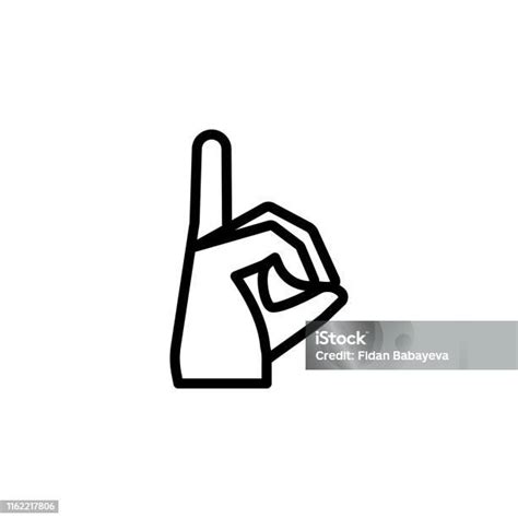 손 제스처 제스처 개요 아이콘입니다 손 제스처 그림 아이콘의 요소입니다 기호는 웹 로고 모바일 앱 Ui Ux에 사용할 수 있습니다 개념에 대한 스톡 벡터 아트 및 기타