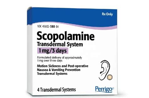Scopolamine Uses Side Effects Warnings Med Review Hub