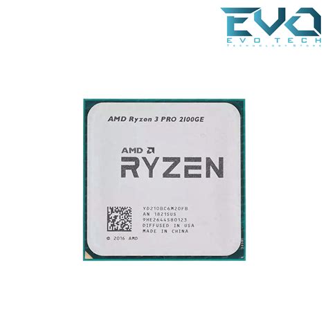 AMD RYZEN 3 PRO 2100GE MPK Without FAN Evo Tech ايفو تك