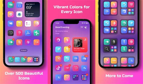 The Shimmer Theme Pairs Vibrant Colors With A Unique Lighting Effect