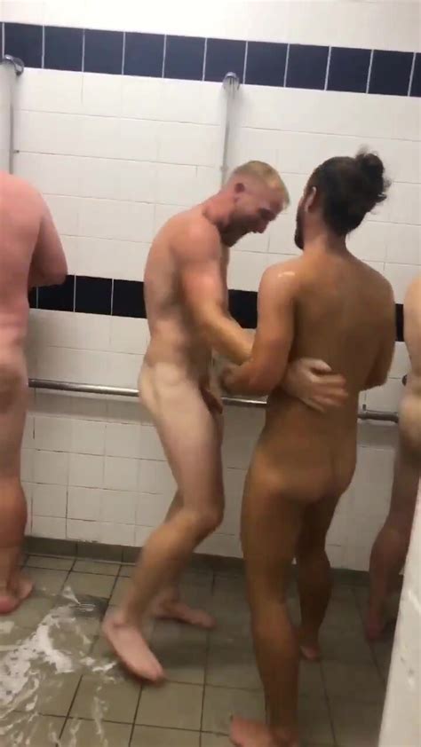 Straight Guys Playing With Each Other In The Showers ThisVid