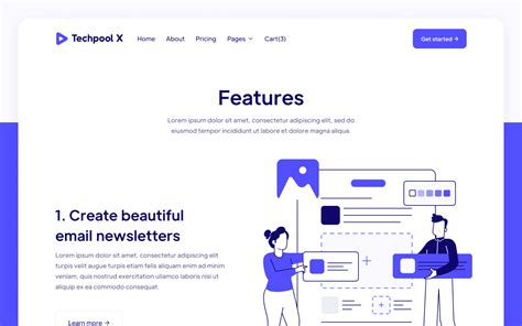 Techpool X SaaS HTML Responsive Website Template