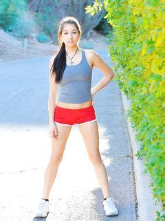 Licentious Bimbo Megan Salinas Is Running Absolutely Naked In The Morning