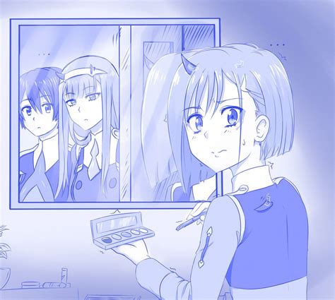 Ichigo Hiro And Zero Two Darling In The Franxx Anime Arte De Anime Personajes De Anime