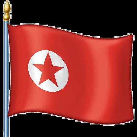 North Korea Flag Emoji Ai Emoji Generator