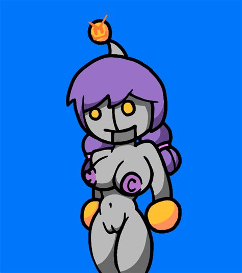 Rule 34 Blue Background Completely Nude Female Gray Body Joke