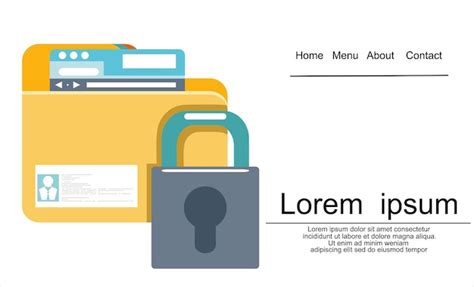 Premium Vector Data Protection Database Security Vector Illustration Design